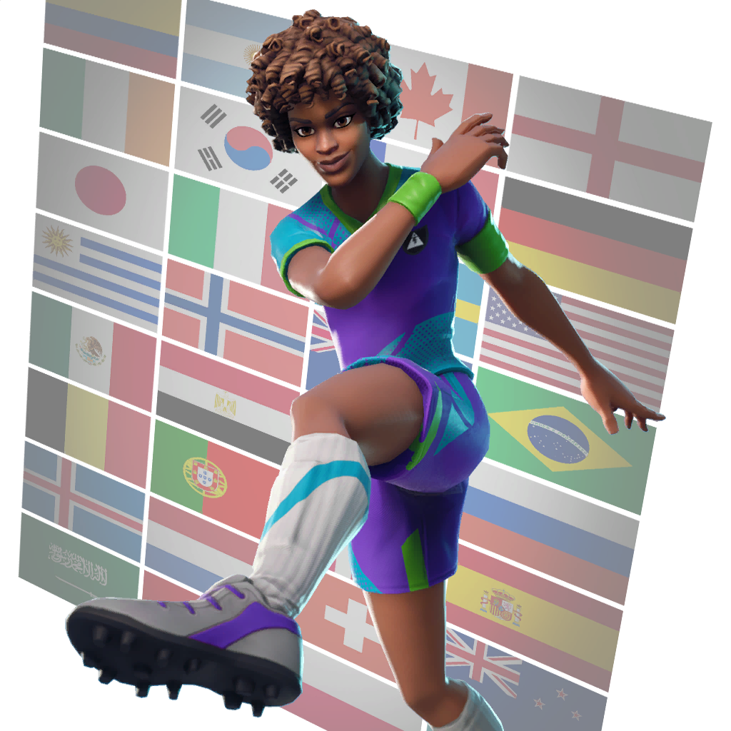 Fortnite Dynamic Dribbler Skin - PNG, Styles, Pictures