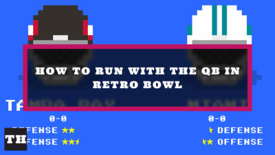 How to run with QB in Retro Bowl - Quarterback Sneak! - Try Hard Guides