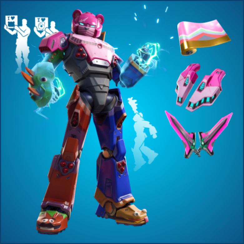 Fortnite Mecha Team Leader Skin - PNG, Styles, Pictures