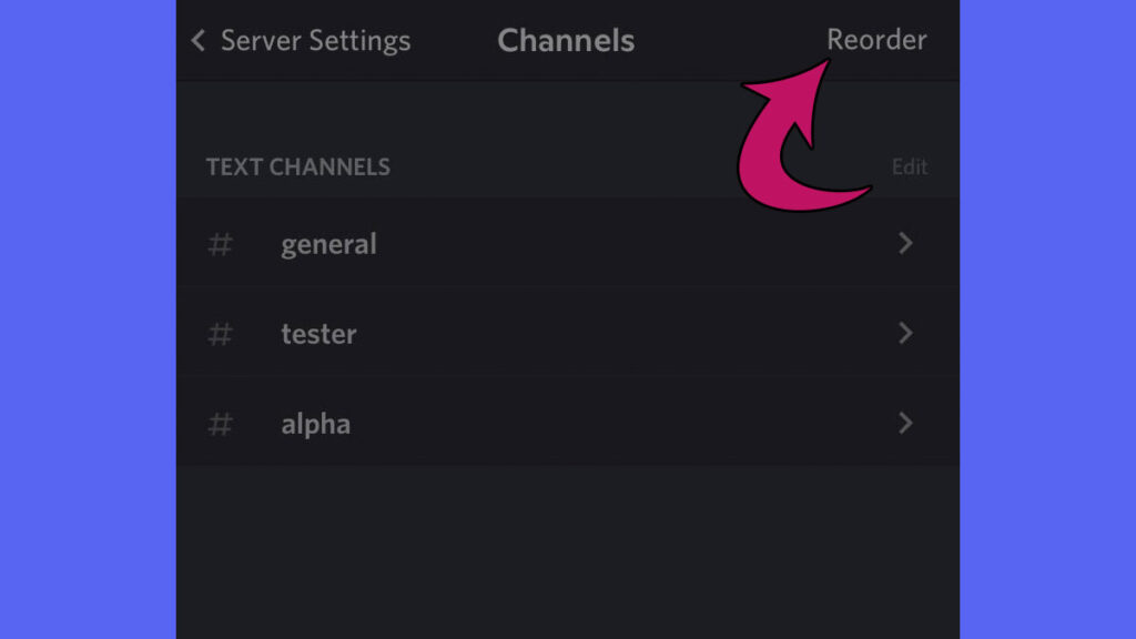 How to move a text channel on Discord Mobile (2023) - Try Hard Guides