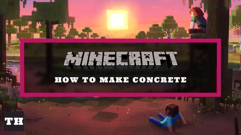 How to Make Concrete in Minecraft (1.18 Bedrock & Java) - Try Hard Guides