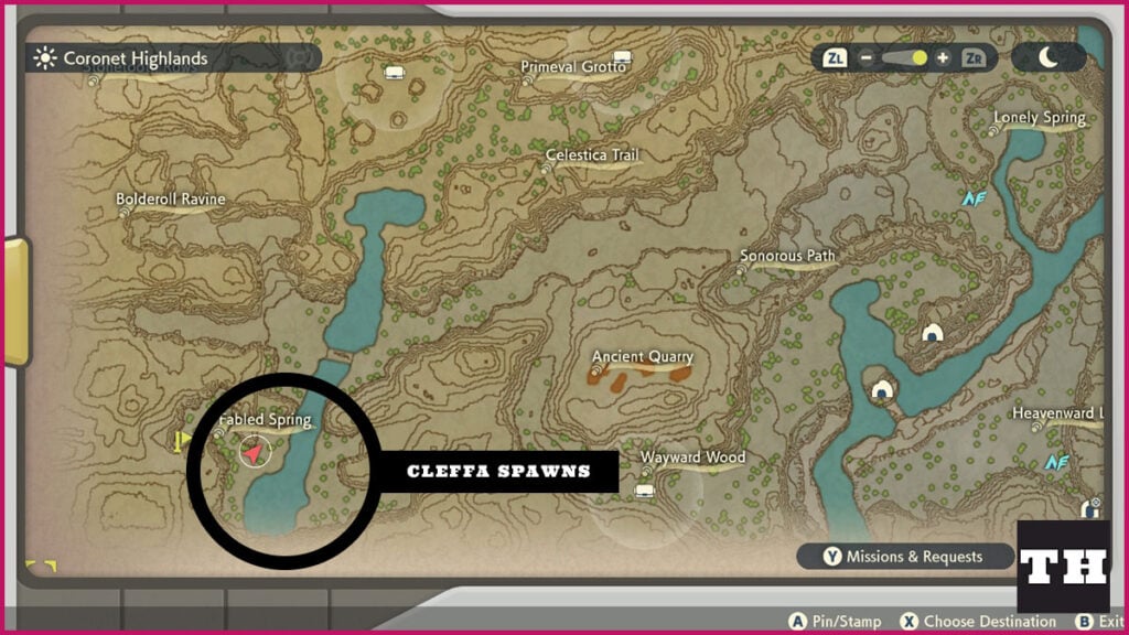 Where to find Cleffa in Pokemon Legends Arceus - Try Hard Guides