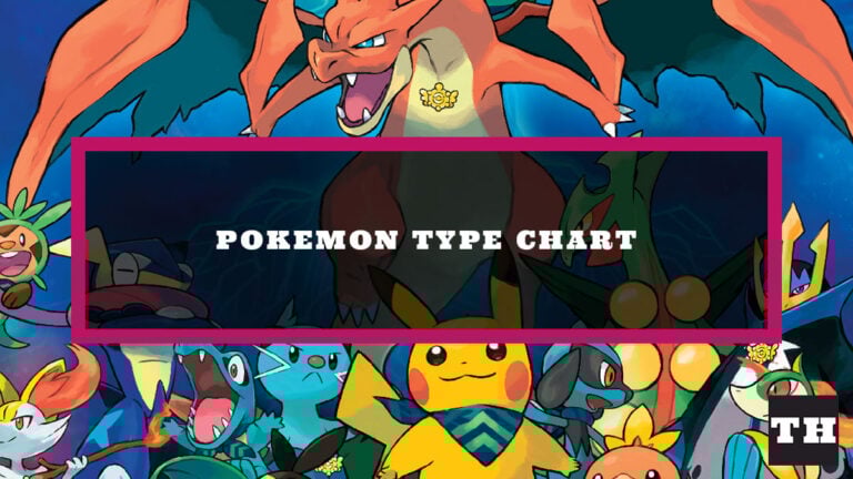 Pokemon Type Chart - Weakness & Strengths! - Try Hard Guides