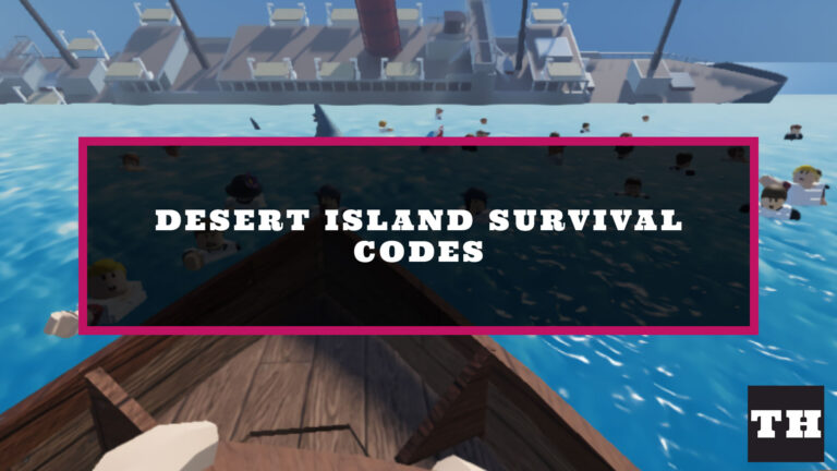 Desert Island Survival Codes - Try Hard Guides