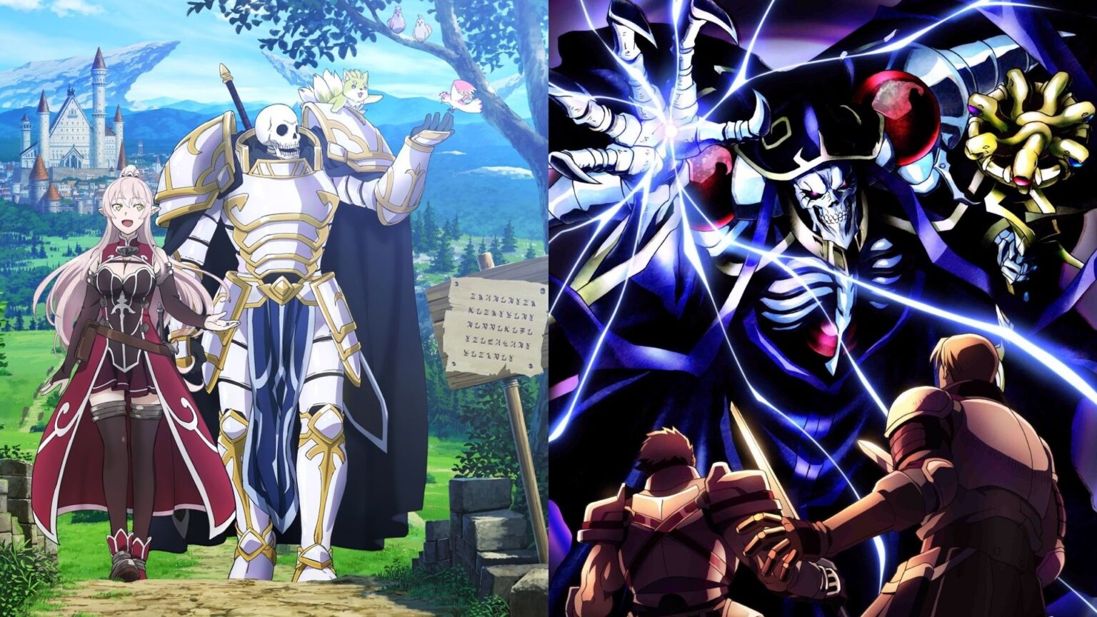 Is the Skeleton Knight In Another World an Overlord Rip-Off? - Try Hard ...
