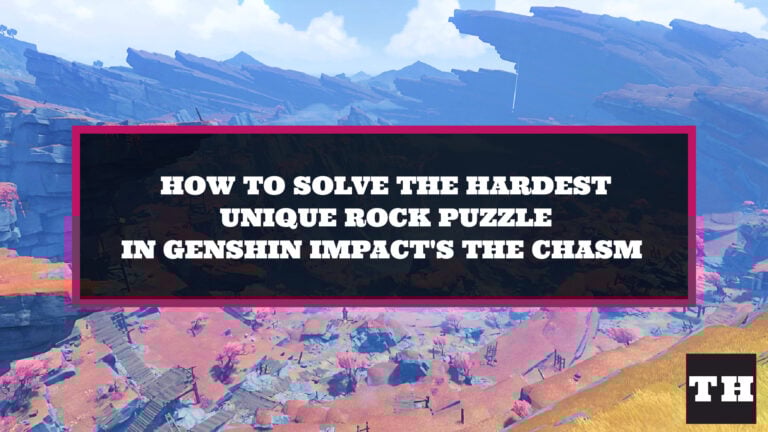 How to solve The Chasm's hardest unique rock puzzle in Genshin Impact ...
