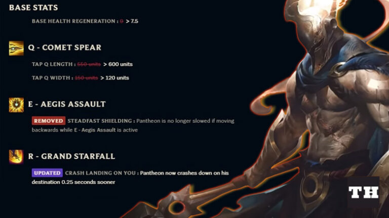 League Of Legends Pantheon Buffs Explained - Try Hard Guides