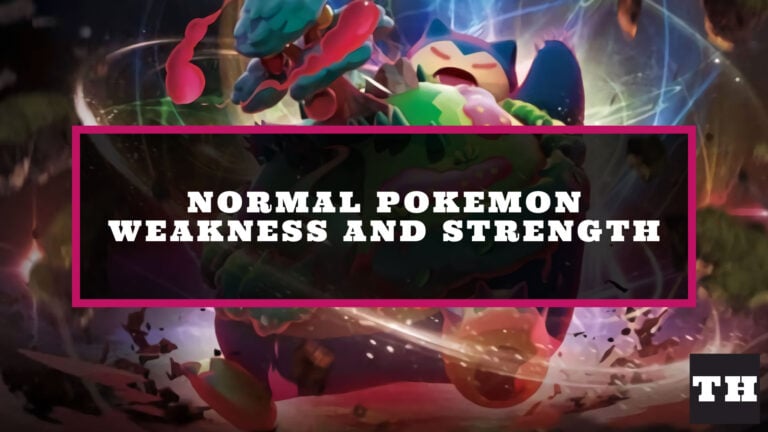 Normal Type Pokemon Weakness and Strength Chart - Try Hard Guides