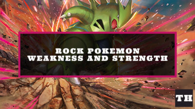 Rock Type Pokemon Weakness and Strength Chart - Try Hard Guides