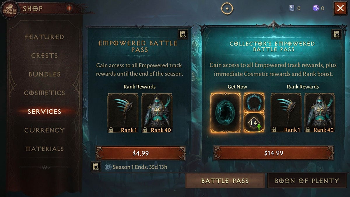 How to buy battle pass in Diablo Immortal - Try Hard Guides
