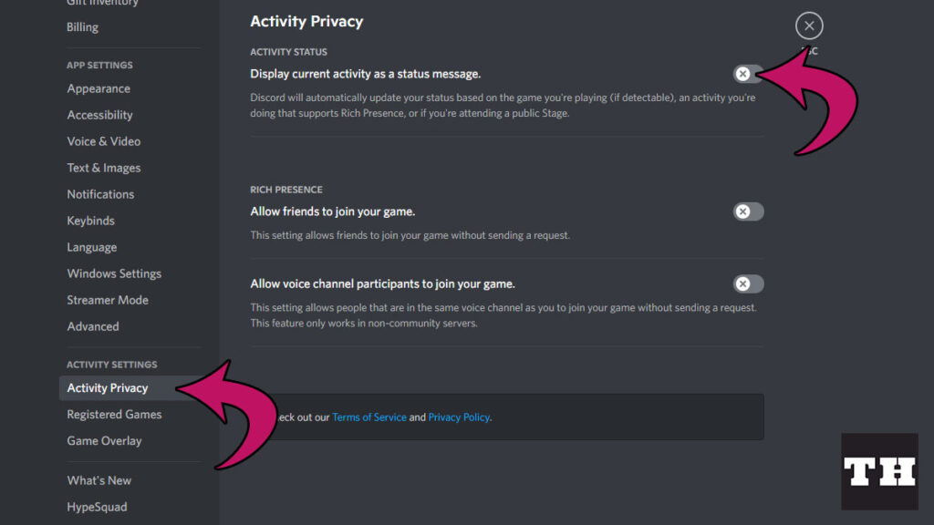 How To Hide Game Activity On Discord 2023 Mobile PC Try Hard