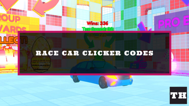 Race Car Clicker Codes - Try Hard Guides