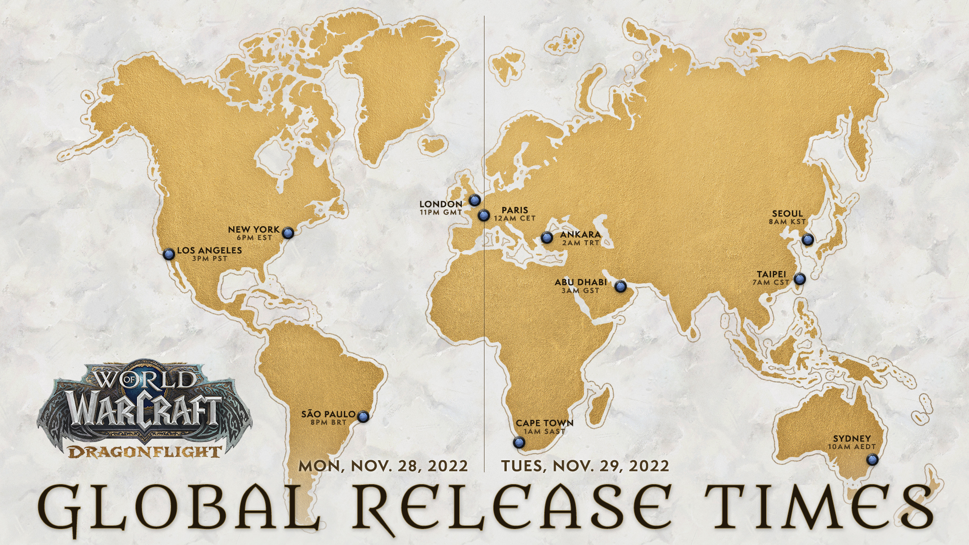 WoW Dragonflight Countdown - Release Time & Date - Try Hard Guides
