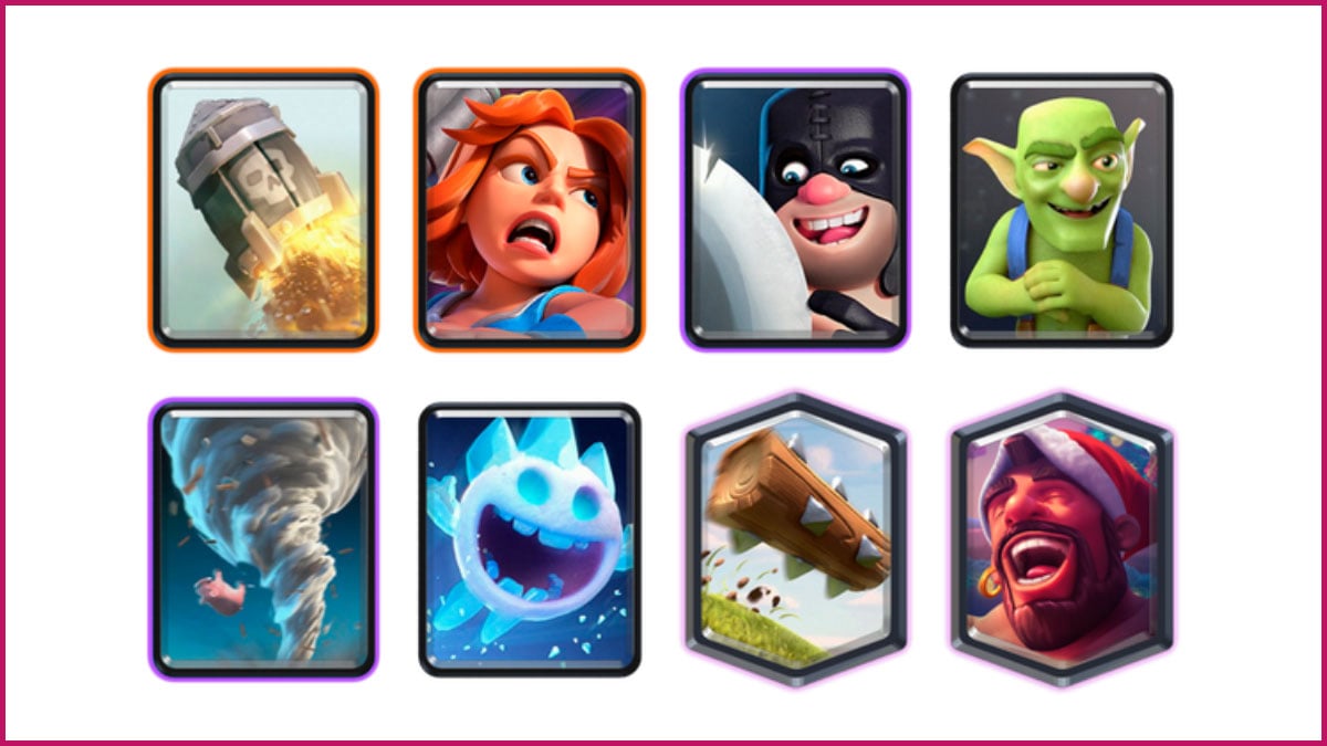 Best Santa Hog Rider Decks for Clash Royale - Christmas Challenge ...