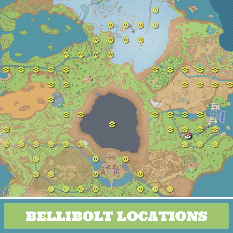Tadbulb Mucus Locations & Map - Where to Farm in Pokemon Scarlet and ...