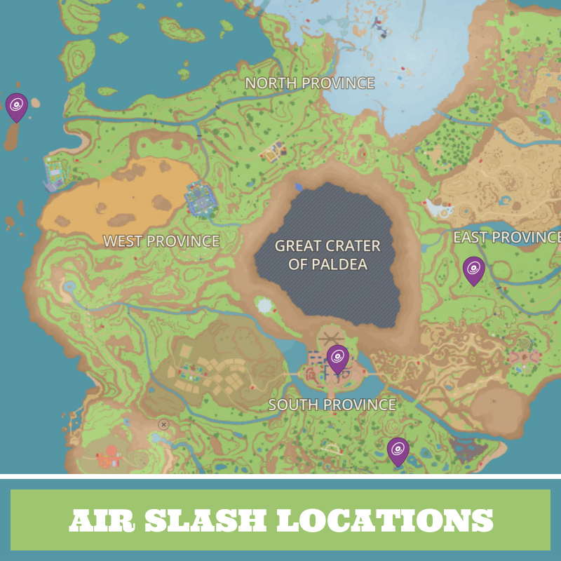 Air Slash TM Location & Recipe Resources - How to get it in Pokemon ...