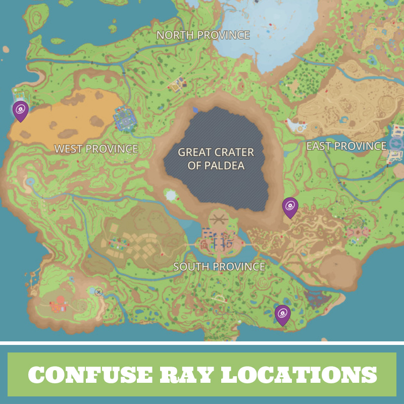 Confuse Ray TM Location & Recipe Resources - How to get it in Pokemon ...