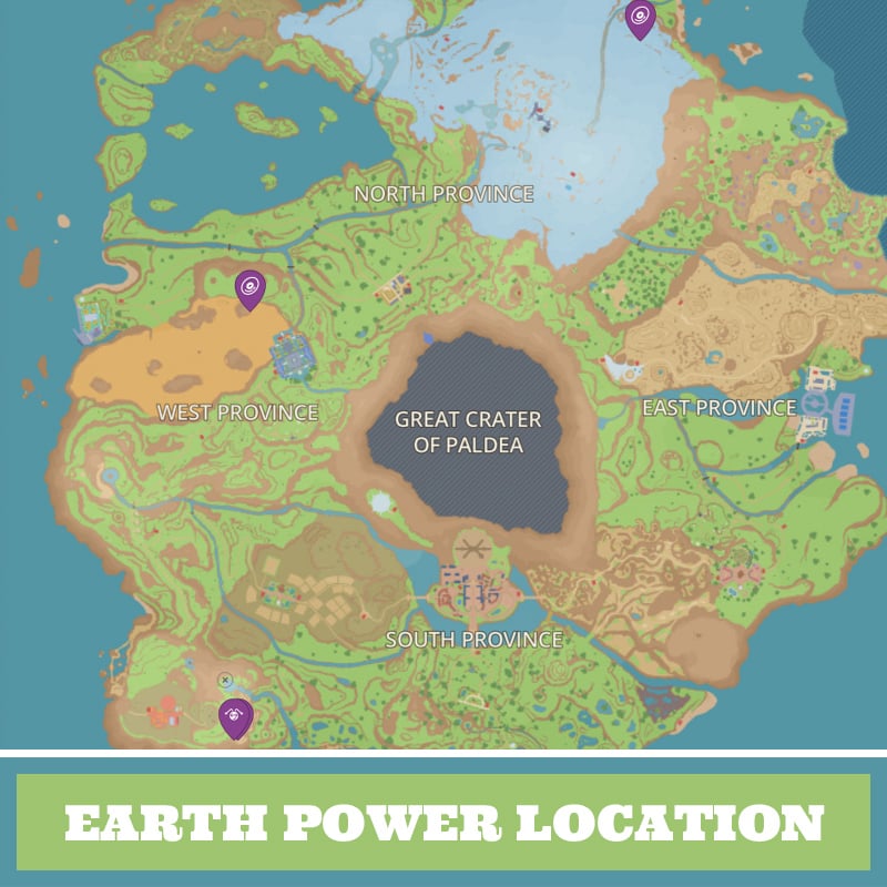 Earth Power TM Location & Recipe Resources - How to get it in Pokemon Scarlet and Violet - Try ...