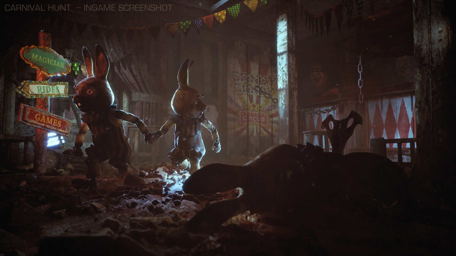 Asymmetrical horror indie Carnival Hunt reveals new cinematic trailer ...