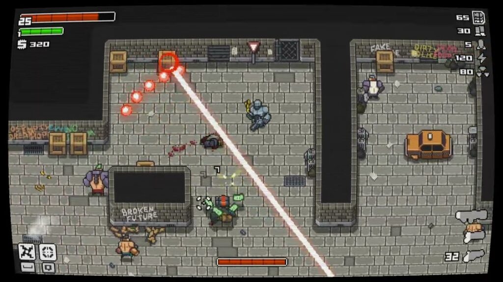 Retro roguelike Mega City Police announces Ravenage partnership - Try ...