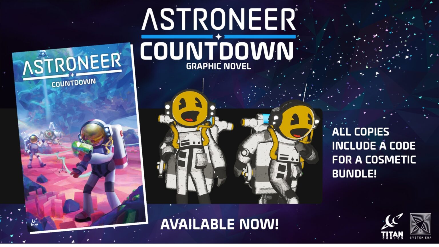 Astroneer releases graphic novel Astroneer: Countdown and music trailer ...