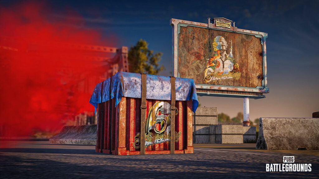 Celebrate PUBG: Battlegrounds' sixth anniversary with six special drop ...