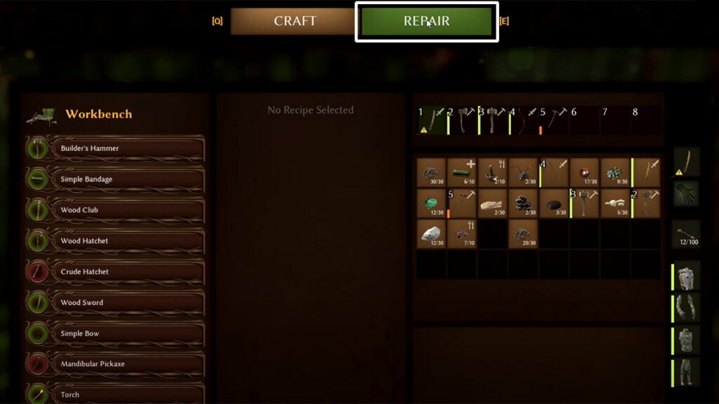 How to repair Weapons in Smalland: Survive the Wilds - Try Hard Guides