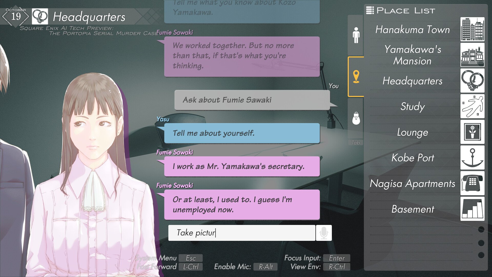 Square Enix Showcases AI Tech with The Portopia Serial Murder Case for PC - Try Hard Guides