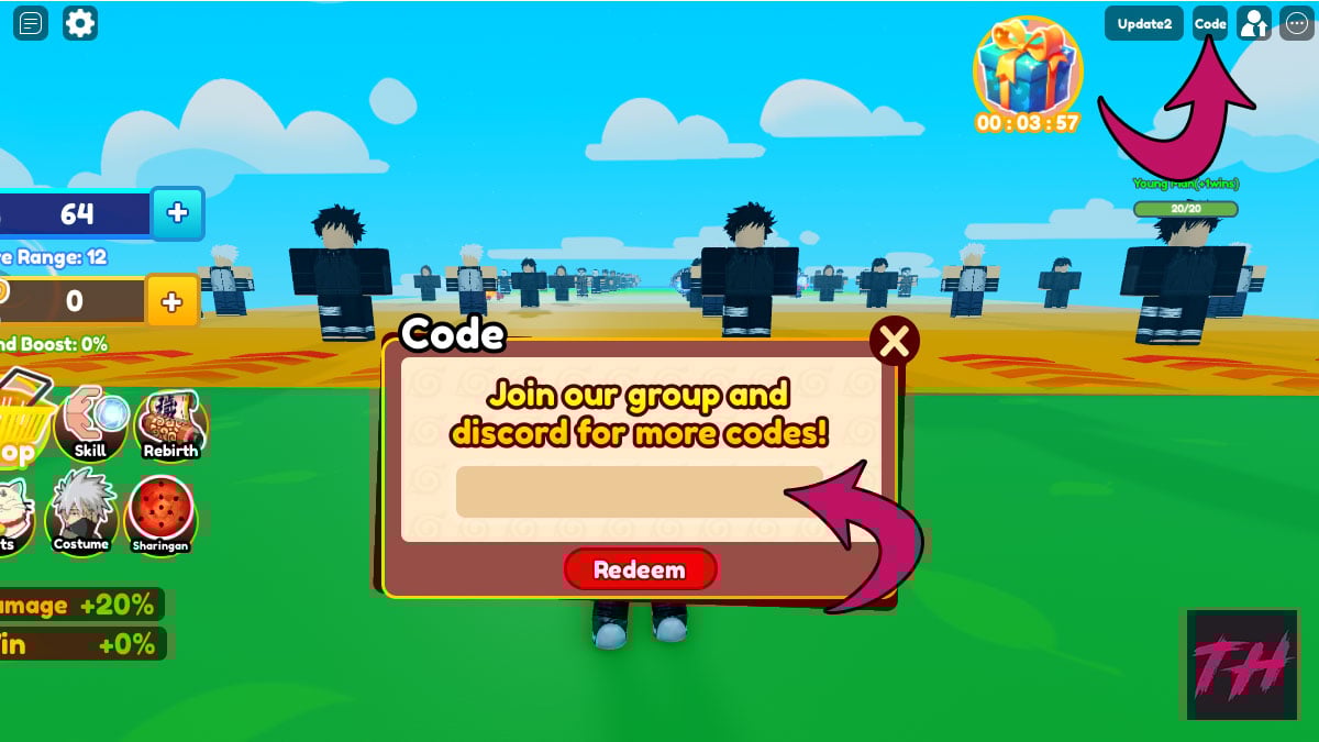 Naruto But Every Second +1 Chakra Codes [UPD 2] - Try Hard Guides