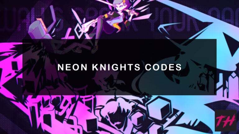 Neon Knights Codes [Hollow] - Try Hard Guides