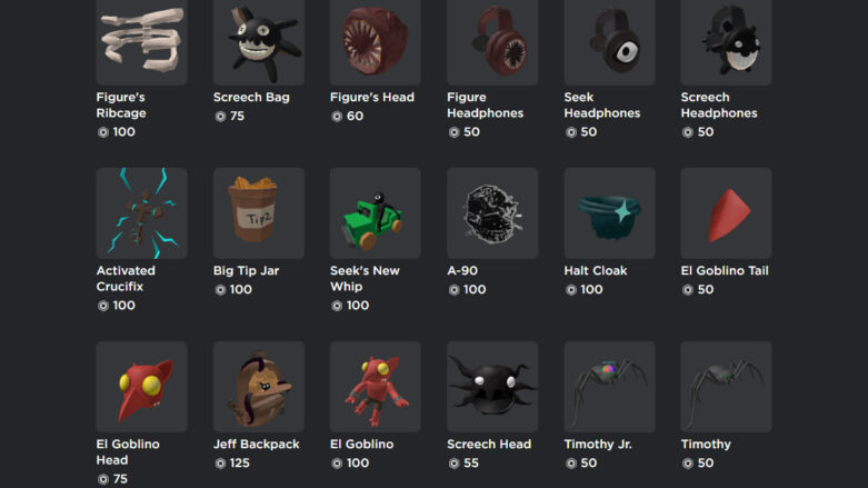 10 New Roblox Doors UGC Items Now Available - Try Hard Guides