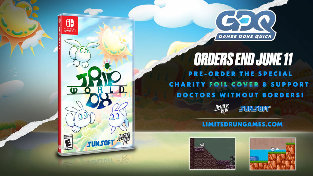 Limited Run Partners With GDQ With Special Trip World Edition - Try ...