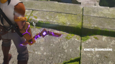 How to find the Kinetic Boomerang in Fortnite Chapter 4, Season 3 - Try ...