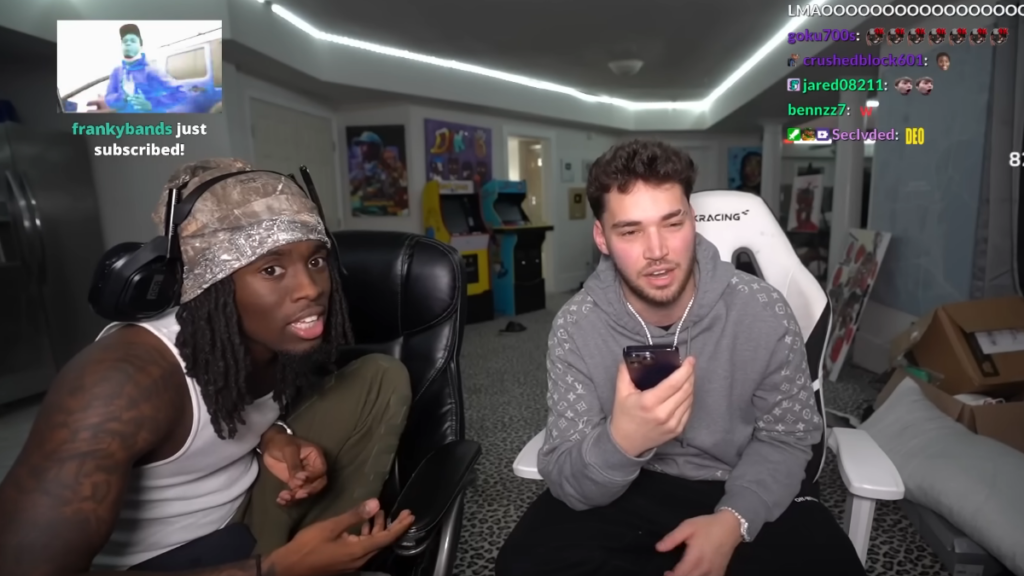 Adin Ross says he owns a percentage in Kick, tells streamers 'I own you' amid Kai Cenat feud ...