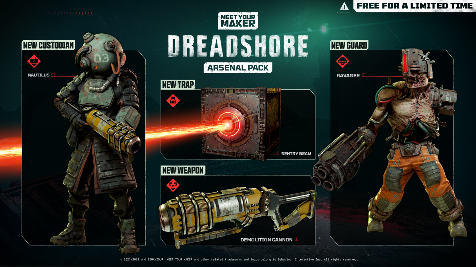 Meet Your Maker Dreadshore is bringing a new Custodian and build ...