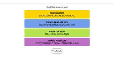 NYT Connections Answers for April 16 2026 - Try Hard Guides