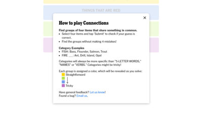 NYT Connections Answers for June 20, 2023 - Try Hard Guides