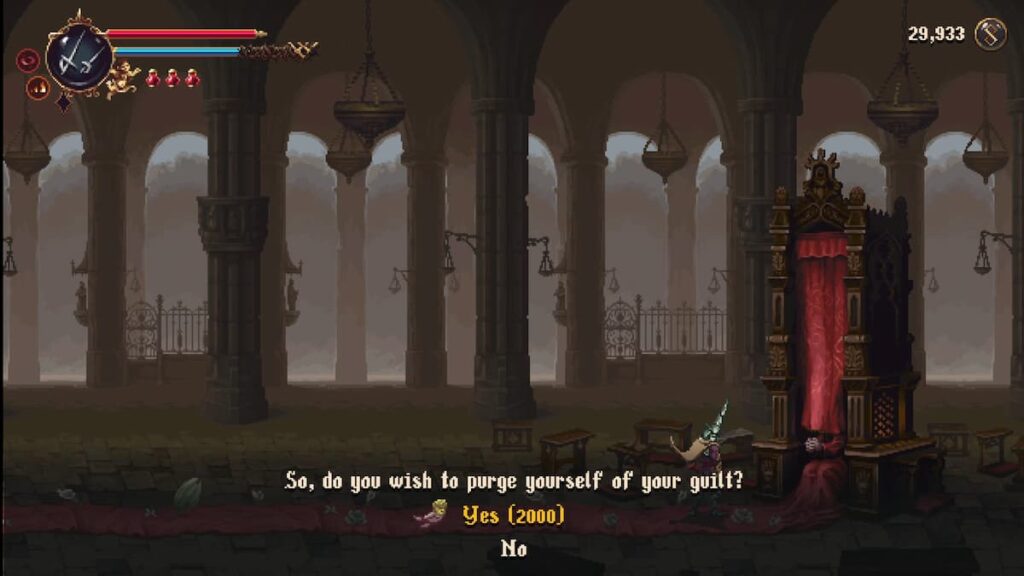 Should You Purge Yourself of Your Guilt in Blasphemous 2? - Try Hard Guides