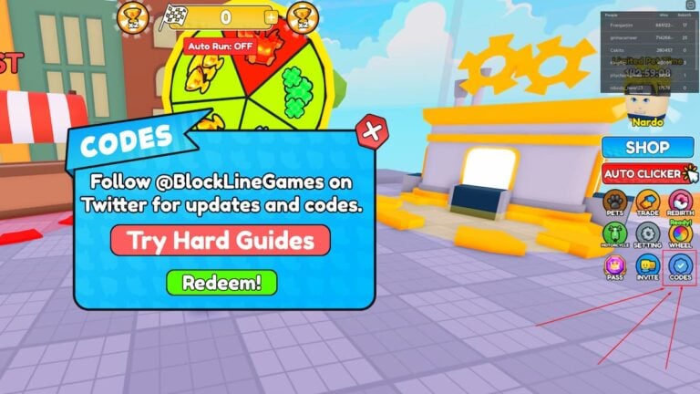 Motorcycle Race Codes - Try Hard Guides