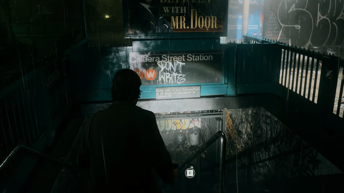 Alan Wake 2 – How To Enter Caldera St. Station Subway Entrance - Try Hard Guides