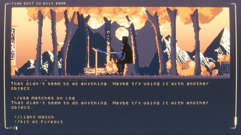 [I] doesn’t exist - a modern text adventure Review - The question of control - Try Hard Guides