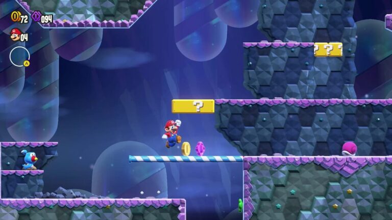 Super Mario Wonder Big Shells - How To Pick Up - Try Hard Guides