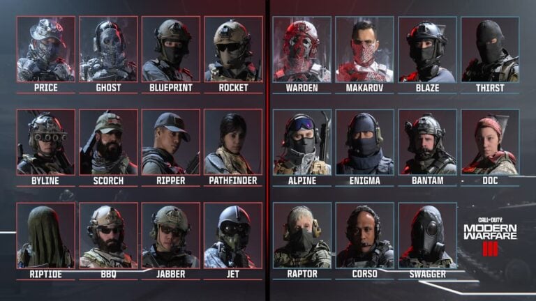 MW3 All Specgru and Kortac Reinforcements Operators and How To Get Them ...