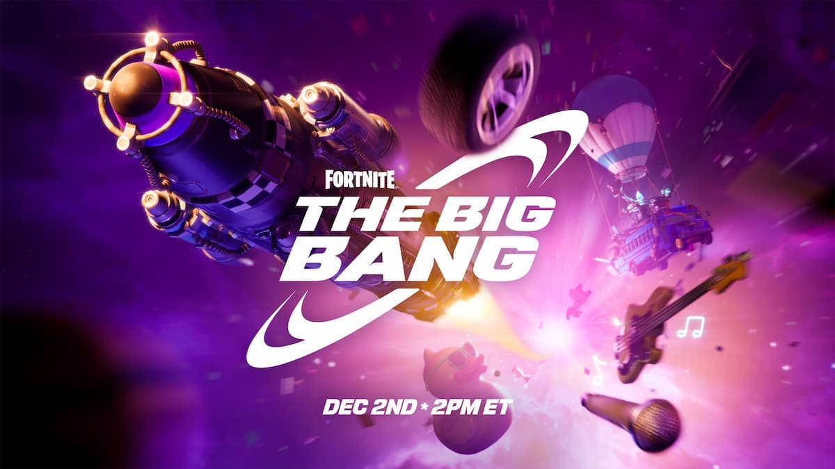 The Big Bang Is a New Fortnite Event That Looks Like 'The End' All Over ...