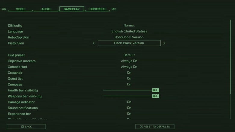 RoboCop Rogue City – How To Change Skins - Try Hard Guides