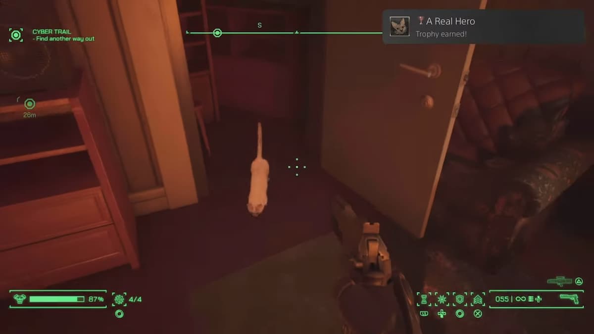 RoboCop Rogue City Burning Building Cats – Bella & Grumpy - Try Hard Guides