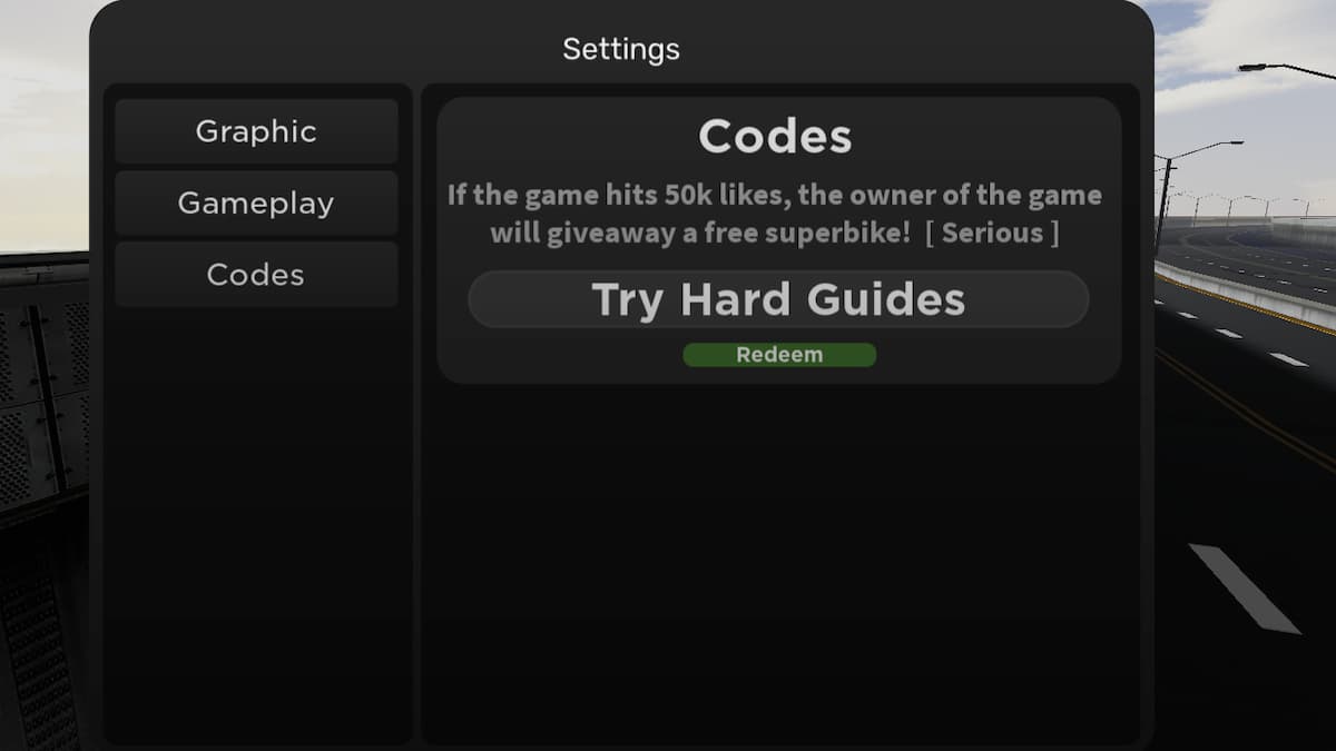 The Ride Codes [Prize Draw] (December 2025) - Try Hard Guides