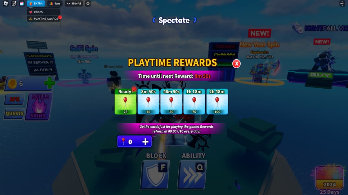 How to Get Balloons in Blade Ball - Try Hard Guides