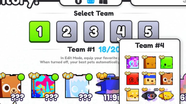 How to Get Pet Teams in Pet Simulator 99 - Try Hard Guides