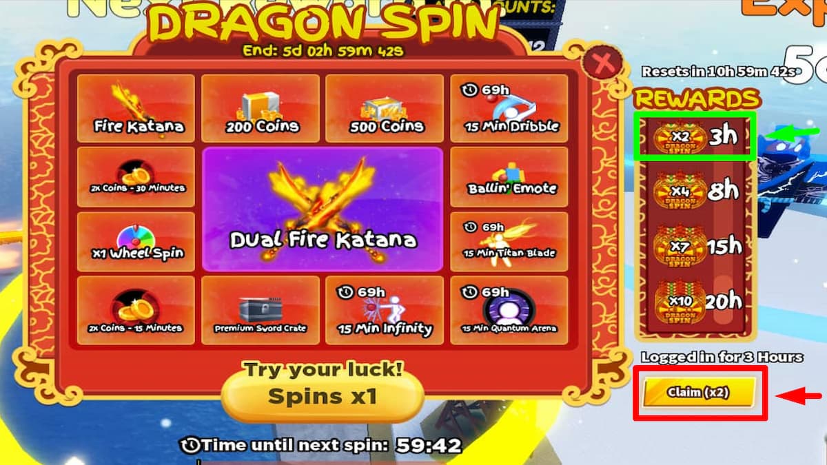 How to Get Dual Fire Katana in Blade Ball - Try Hard Guides